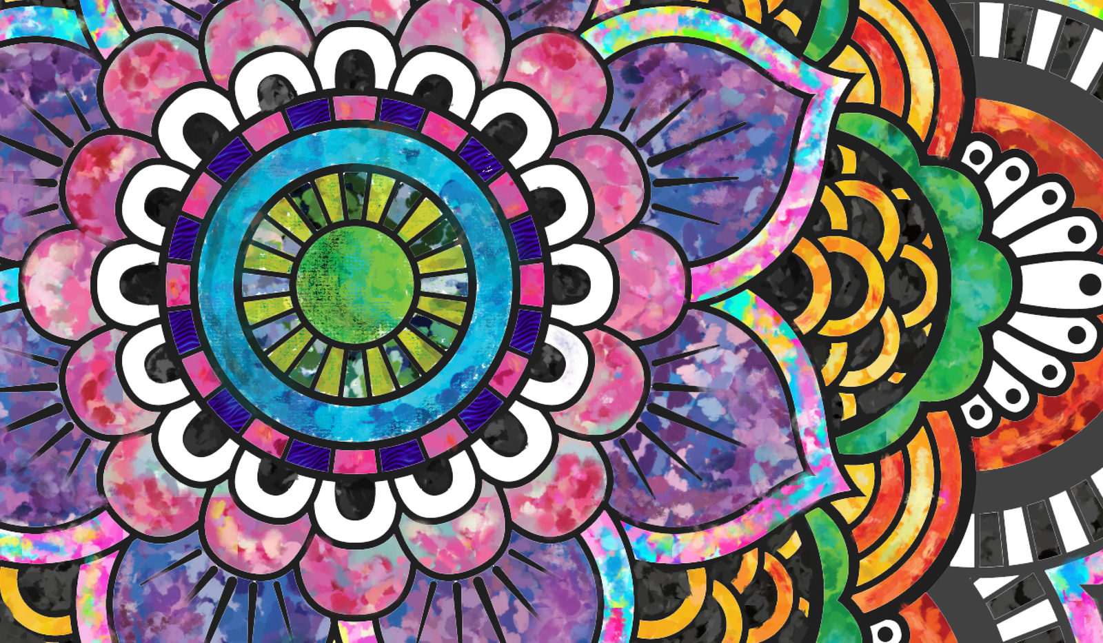 Photoshop Mandala "Paintings" — Lakazdi Graphic Design