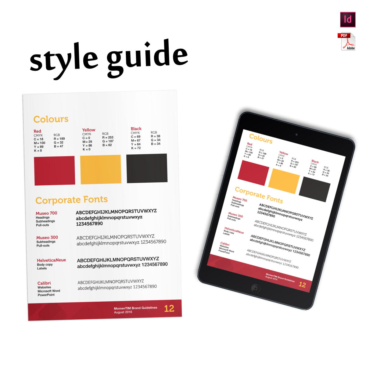 Style Guide document for your brand Lakazdi Graphic Design