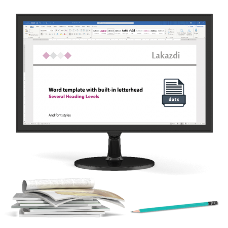 Digital letterheads for a paperless office Lakazdi Graphic Design